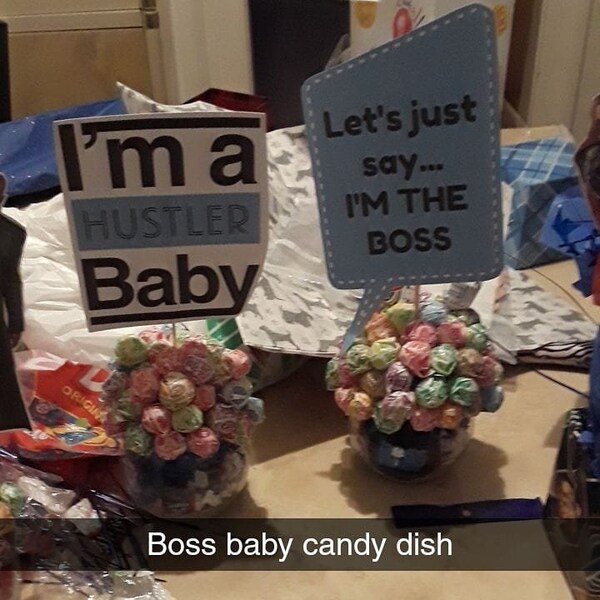 Boss Baby Birthday Party Centerpieces for Tables - Etsy