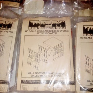 DPM Design Preservation Models HO Scale Modular System Many Kits ...