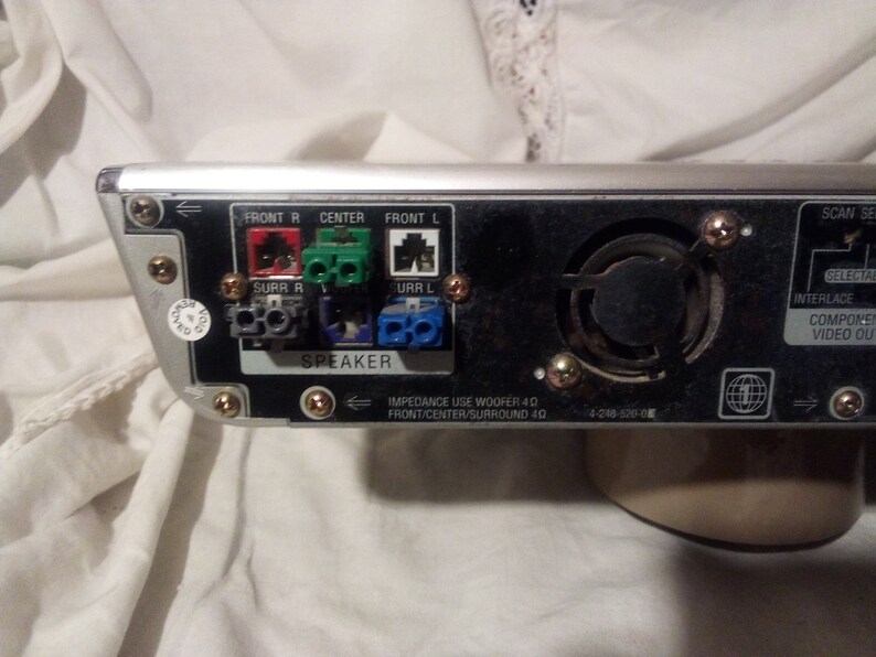 Sony S-master Digital Amplifier 5 CD Disk Changer Tested Works No ...