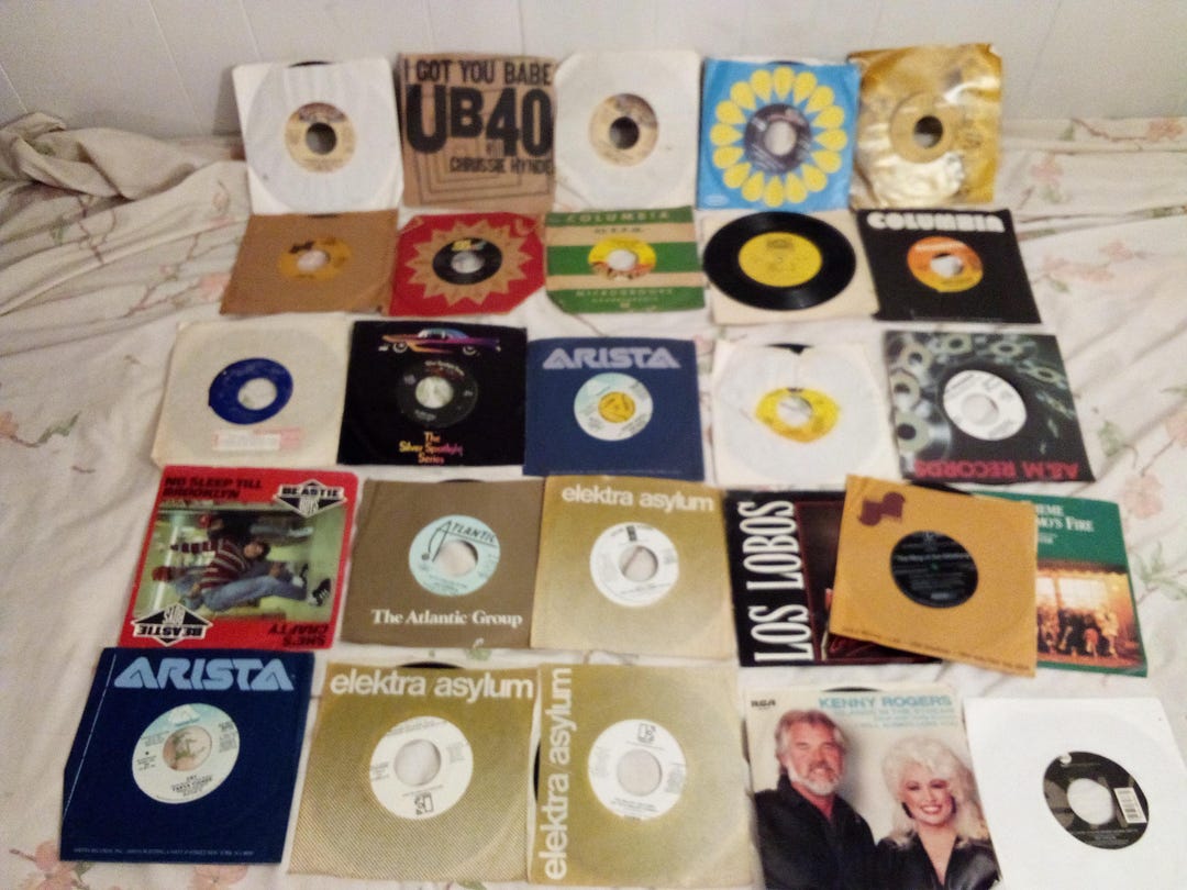Lot of 26 45 Rpm Records - Etsy