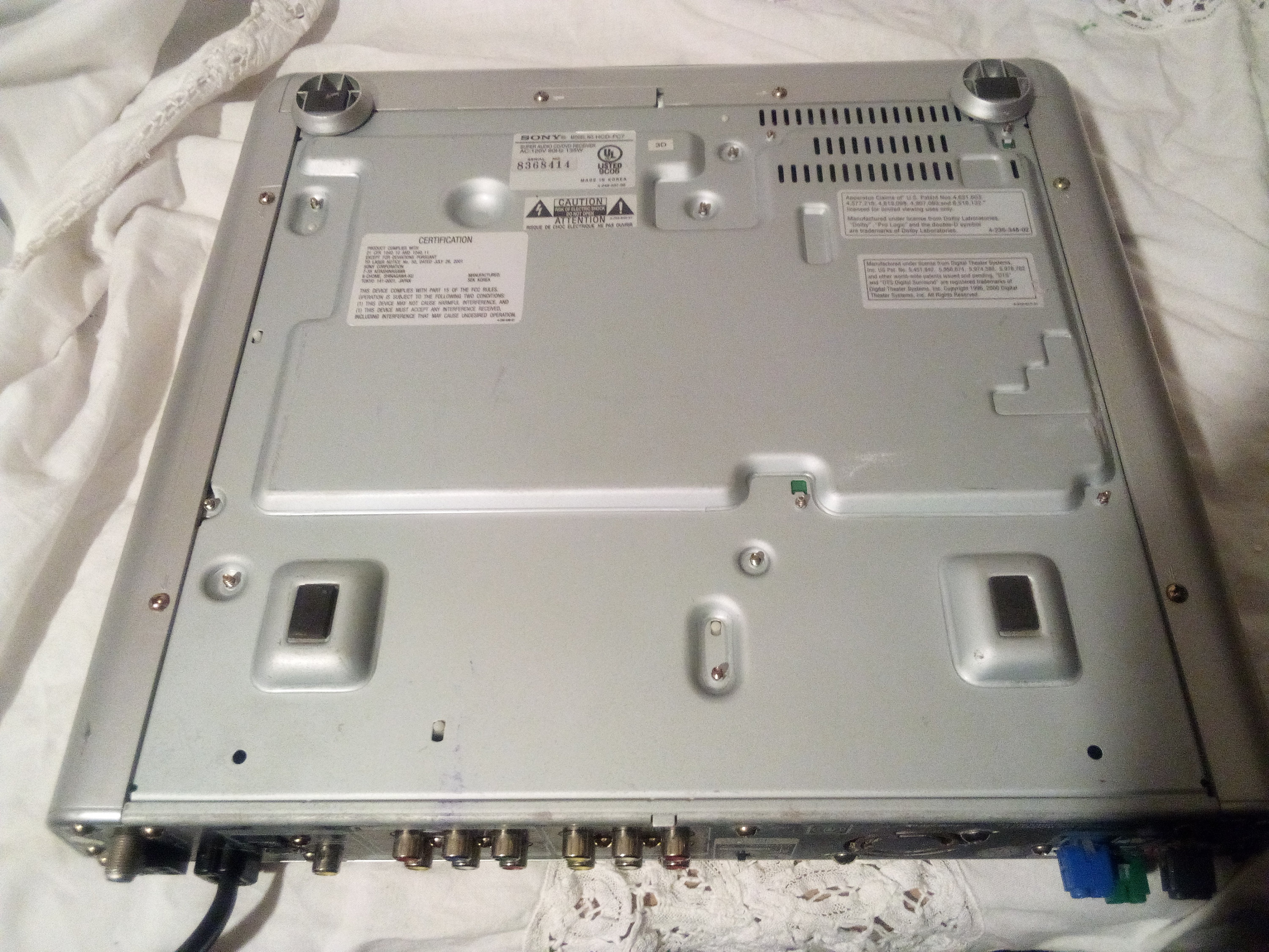 Sony S-master Digital Amplifier 5 CD Disk Changer Tested Works No ...