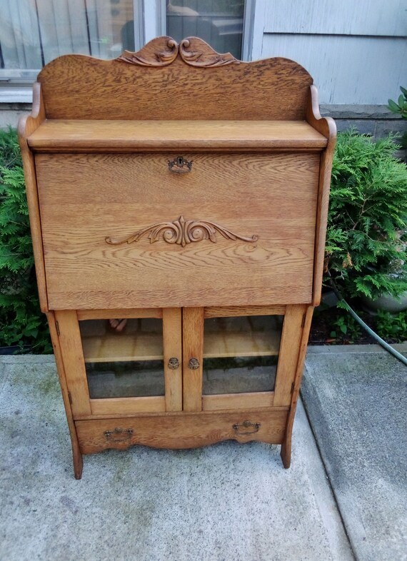 Unfinished secretary desk store
