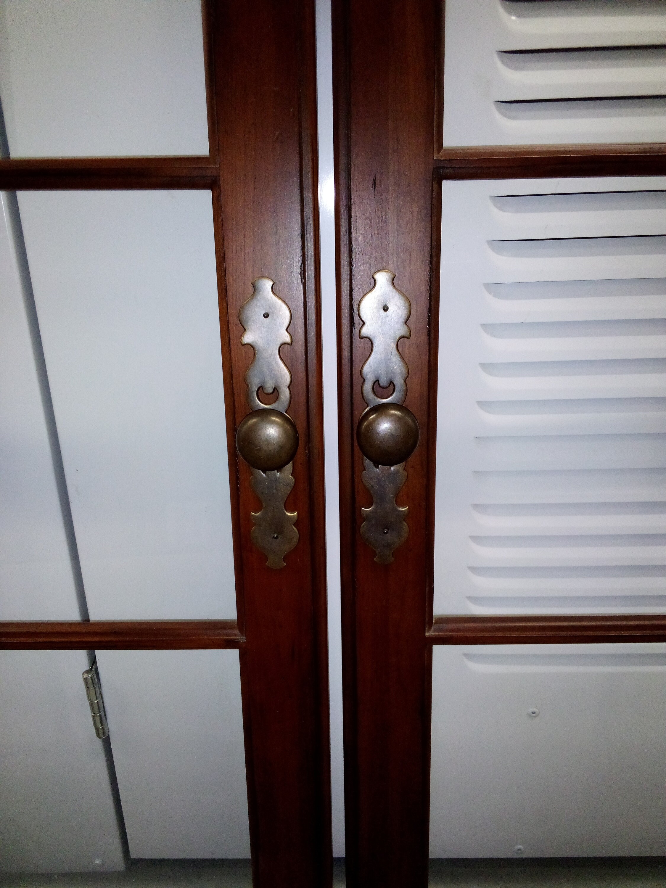 Set of 2 Drexel Glass Doors Wall Decor Craft Project - Etsy