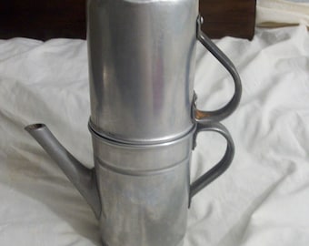 Vintage Century Aluminum Ware Coffee Pot 7 Cup Percolator 7 Tall ...