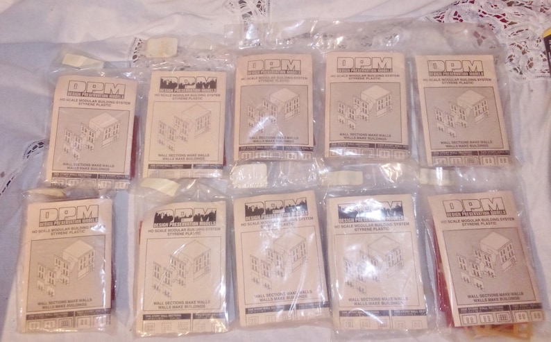 DPM Design Preservation Models HO Scale Modular System Many Kits ...