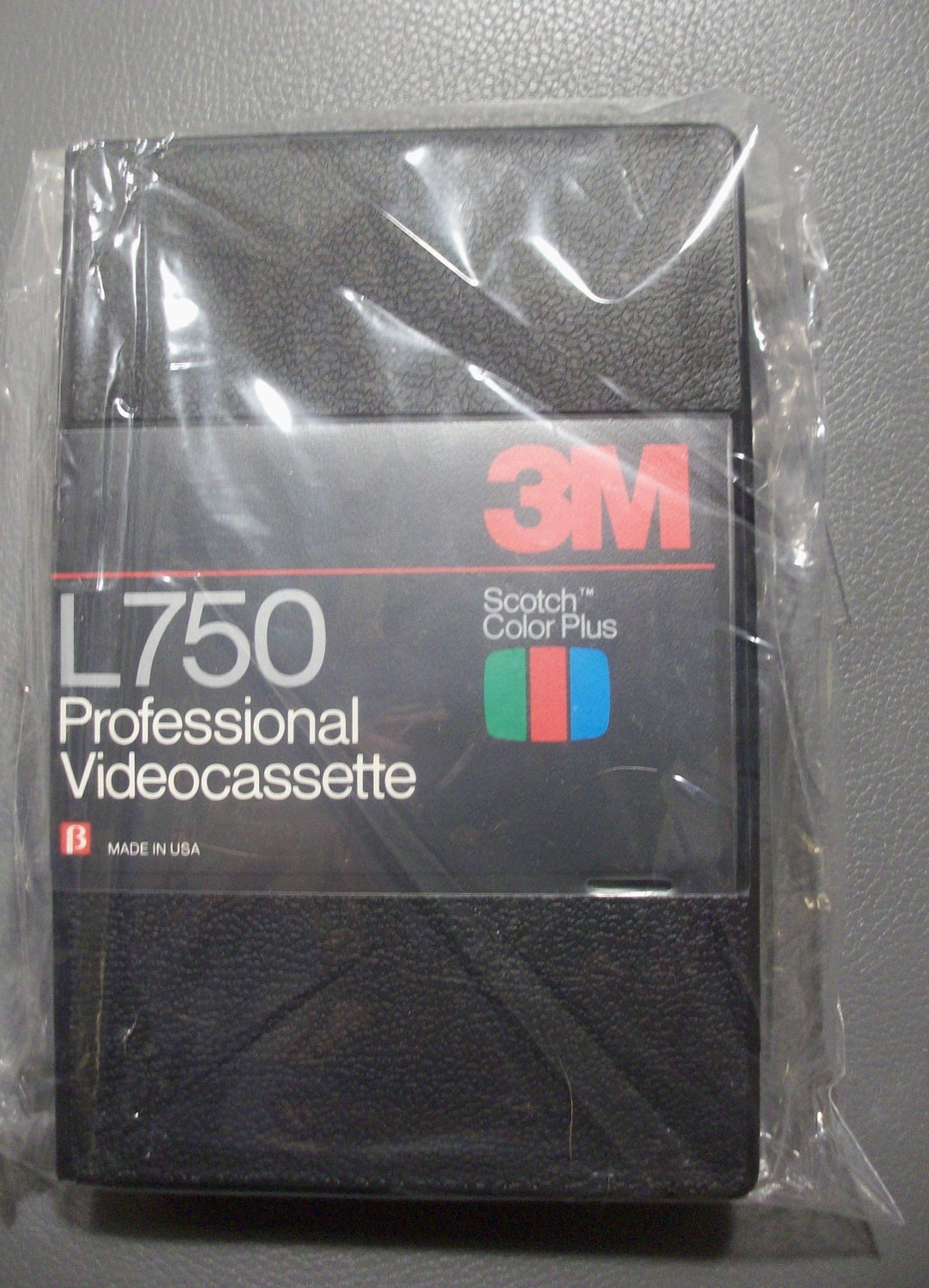 Scotch 3M Betamax L750 Professional Video Cassette Color Plus Vintage ...