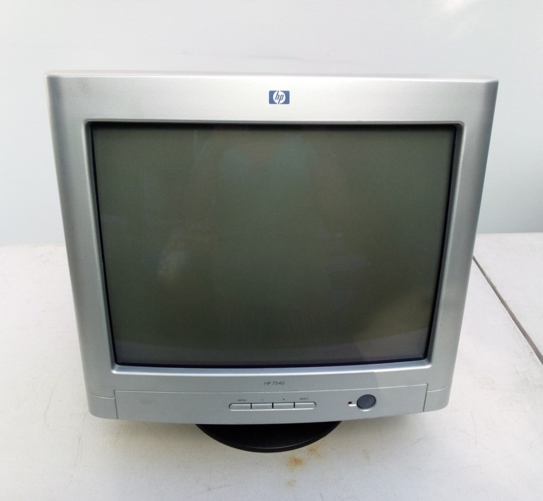 Vintage Gaming HP S7540 CRT 16" Color Monitor VGA Computer Monitor 2005 ...