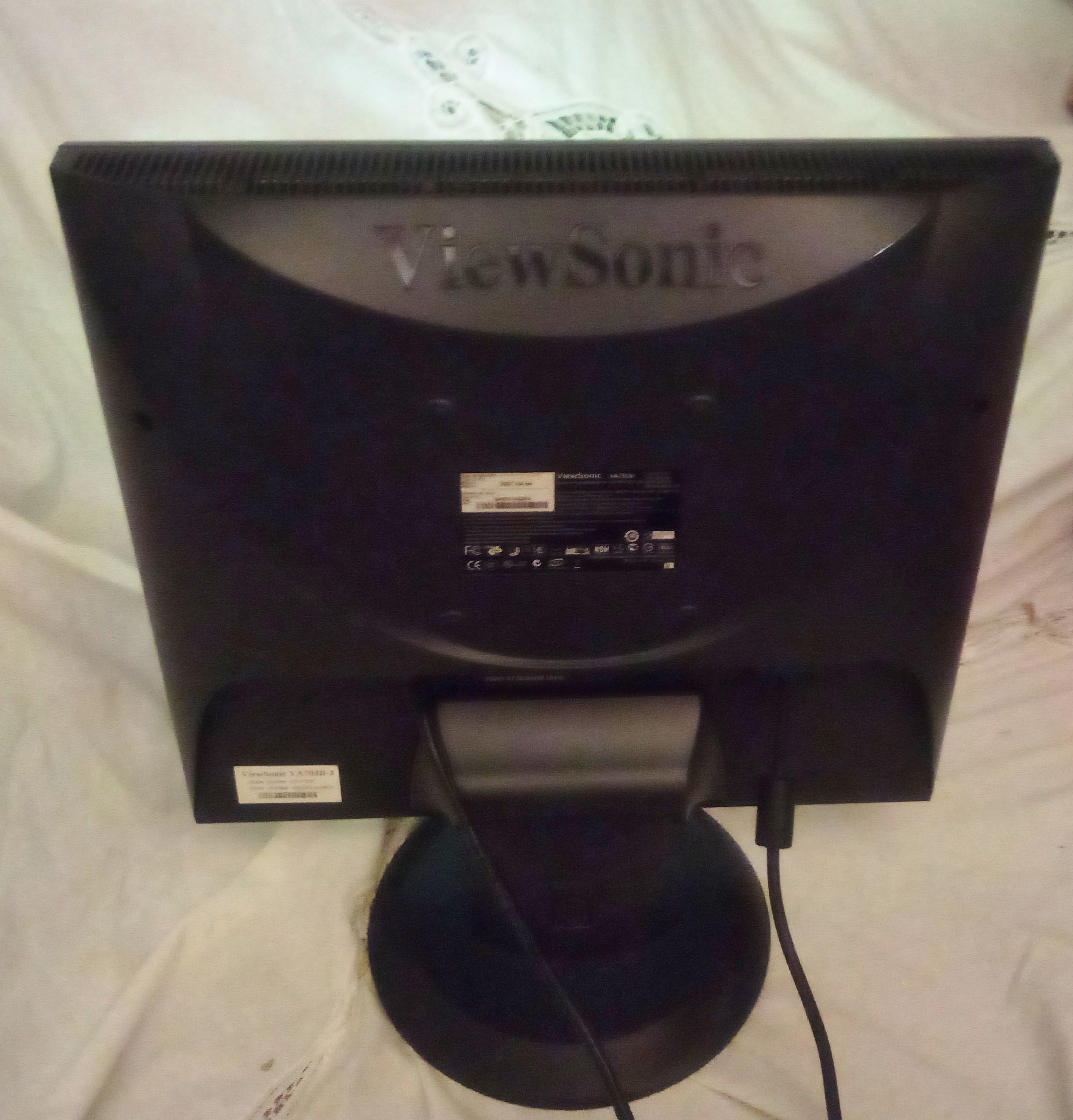 Viewsonic 17 Computer Monitor in Good Working Condition VA-703B - Etsy