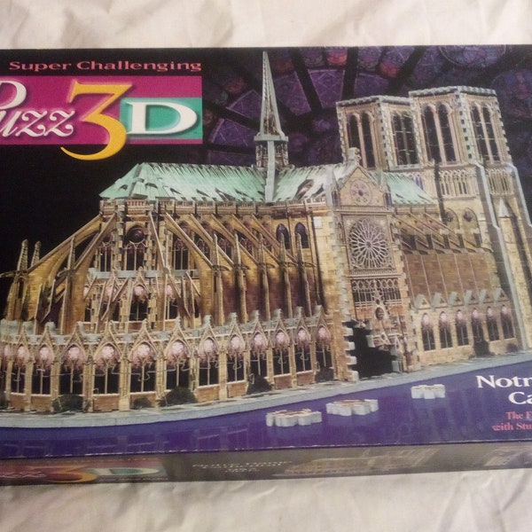 3d Notre Dame Cathedral - Etsy