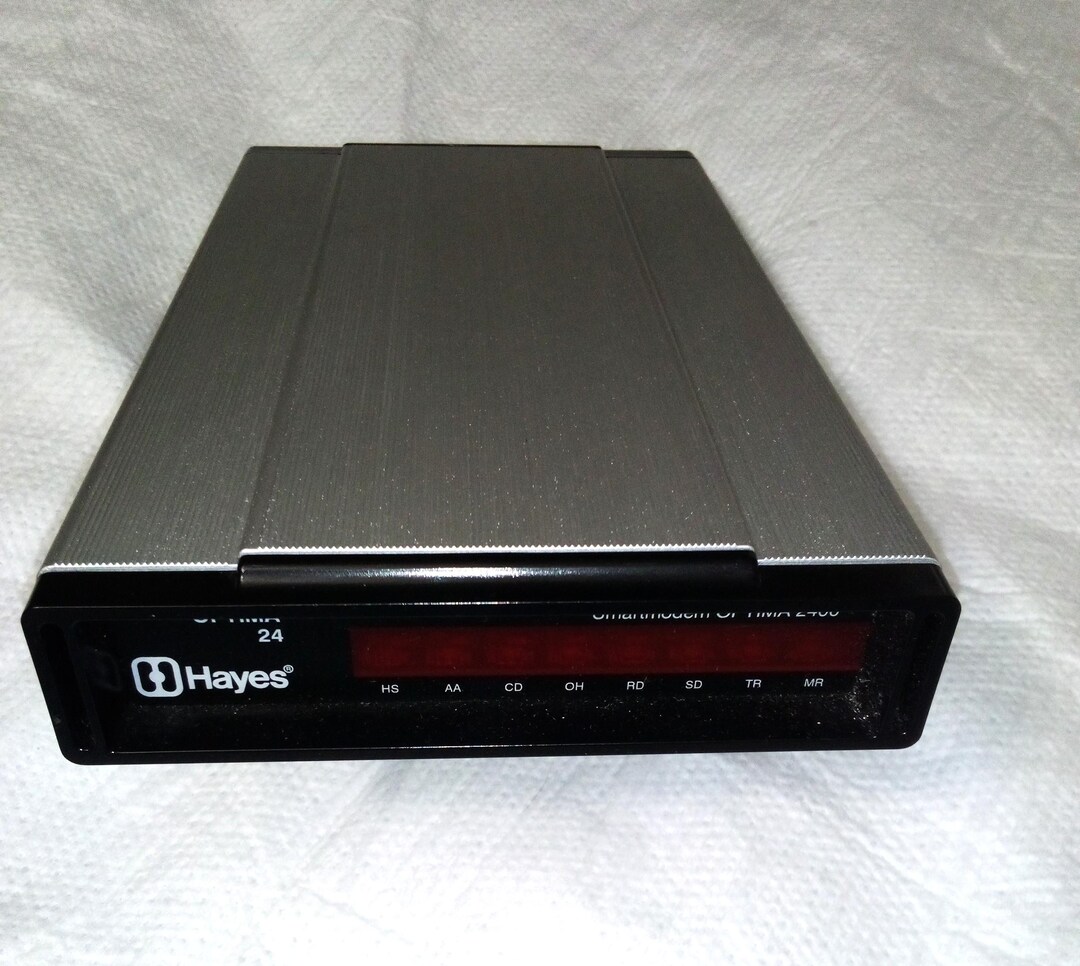 Hayes Smart Modem 2400 Microcomputer Modem NO Power Cord Model 4700 AM ...