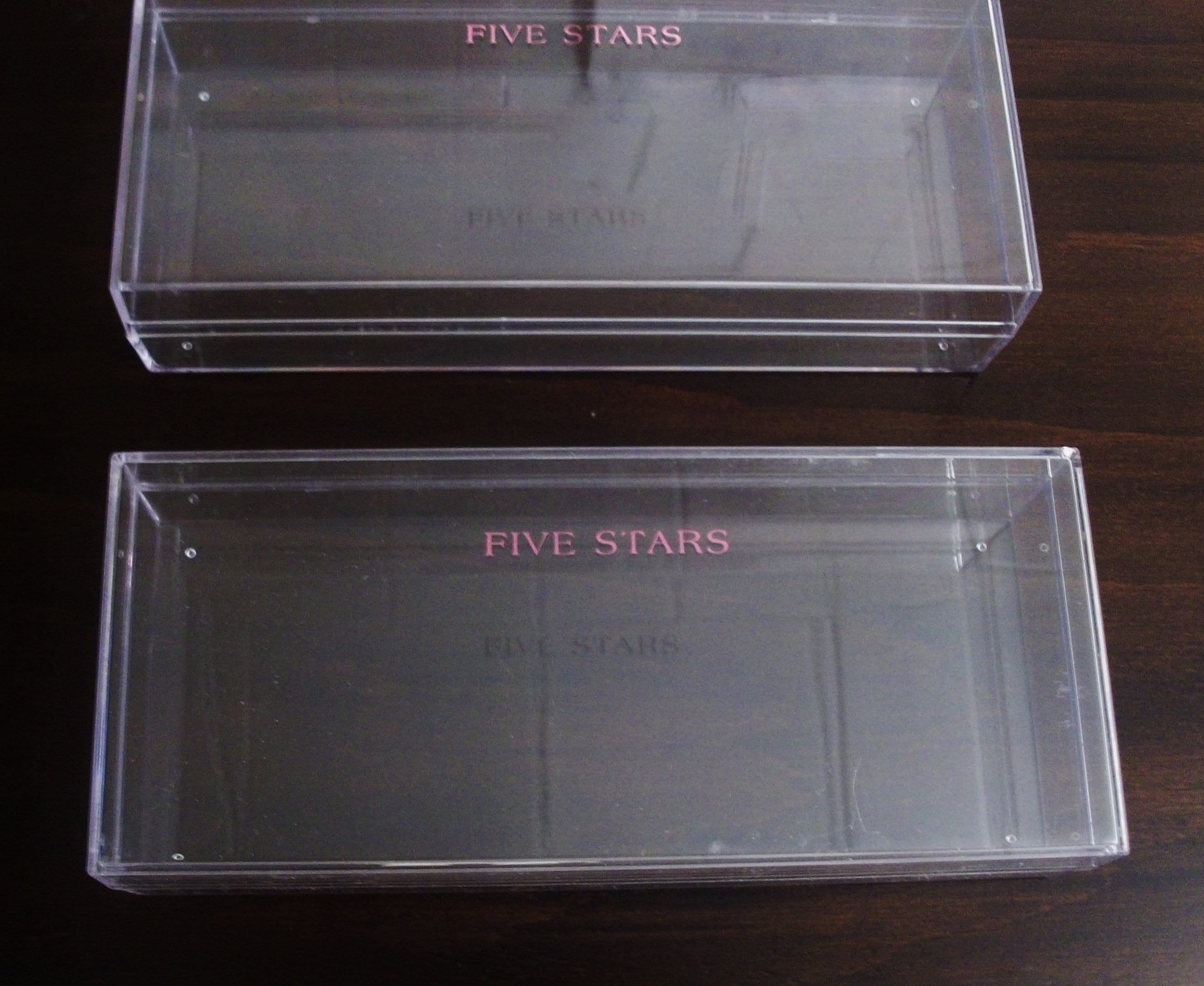 Set of 4 Plastic Cases Clear Display or Gift Case 8.25 X - Etsy