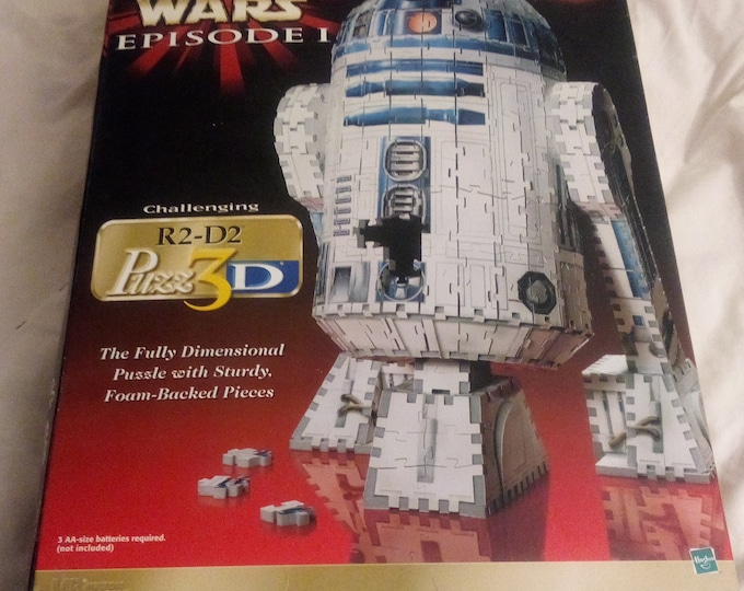 Star Wars Episode 1 R2-D2 Puzz 3d Puzzle With R2-D2 Electronic Sounds ...