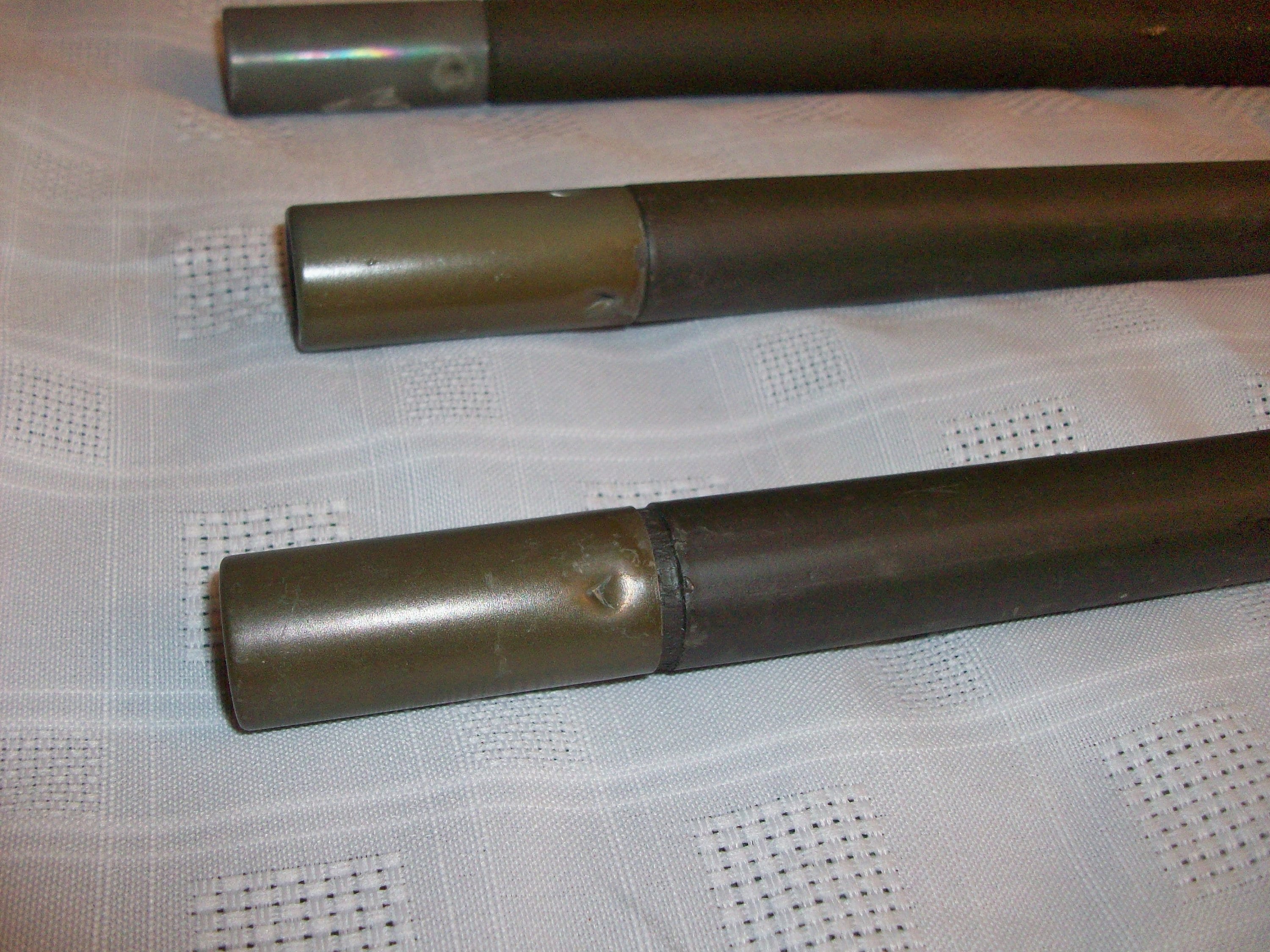 US Military Issued Poles for Half Tent Set of 6 Interlocking Poles ...