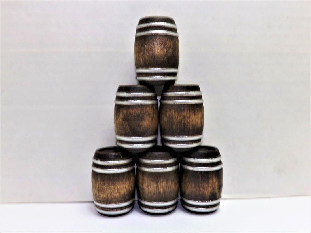 G Scale Whiskey Barrels 1/24 Scale Diorama TRAIN Mini Whiskey Barrel ...