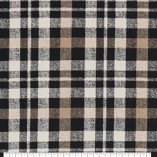 Plaid Flannel Fabric - Etsy