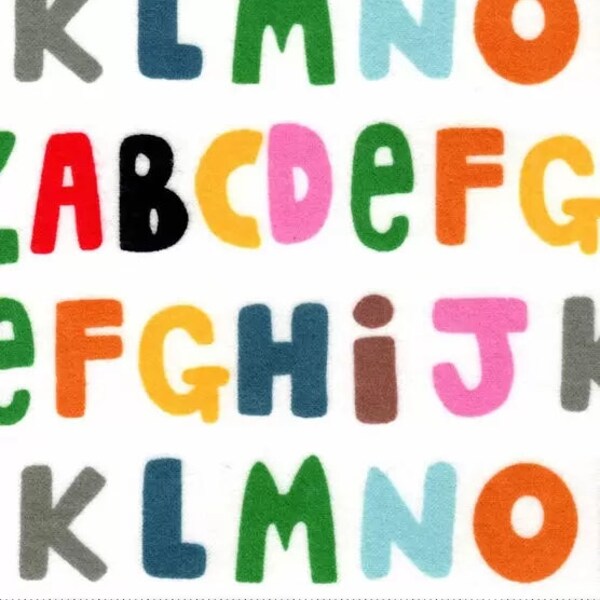 Fabric Alphabet - Etsy