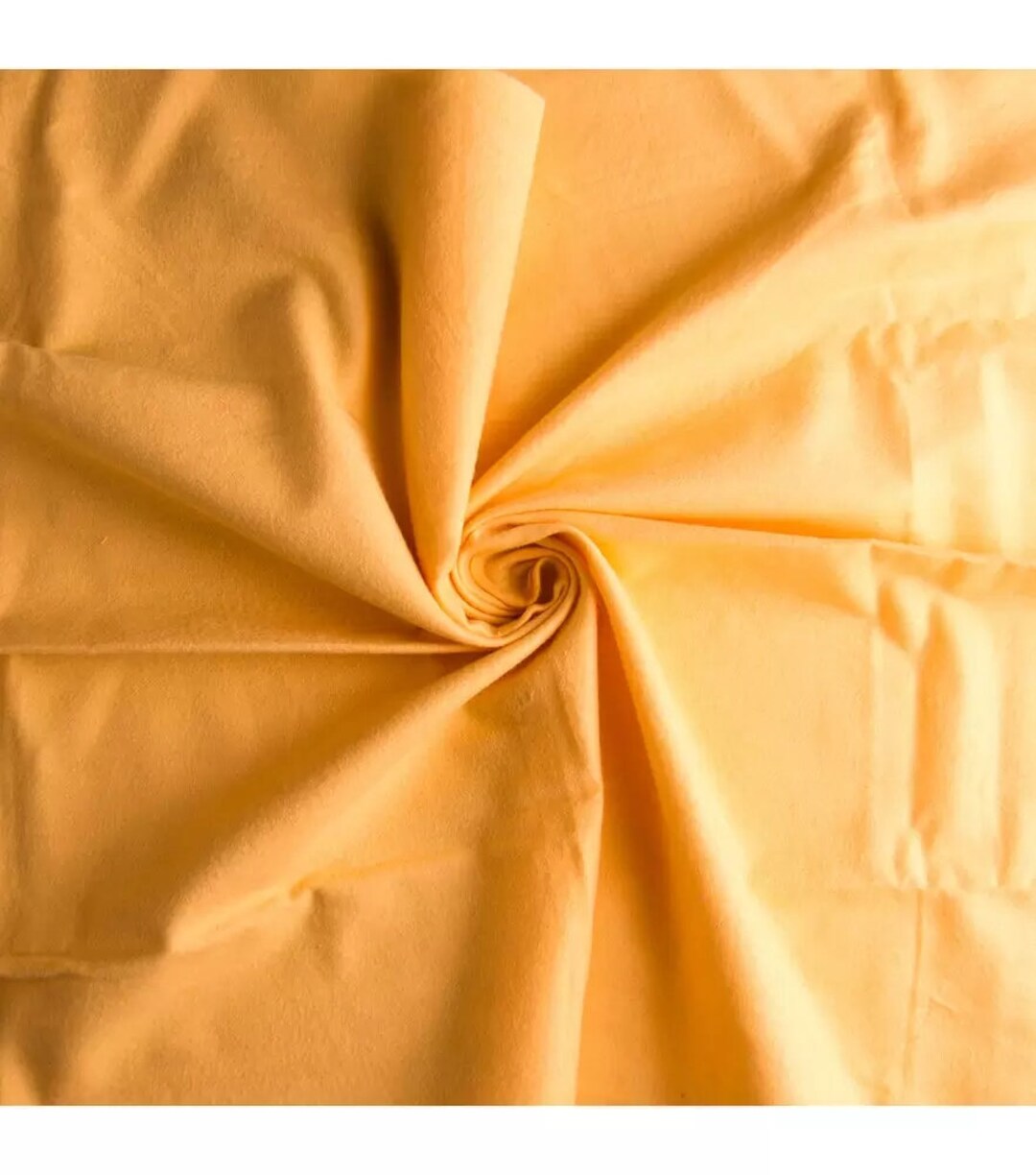 Banana Cream Solid, FLANNEL Fabric by the Yard - Etsy