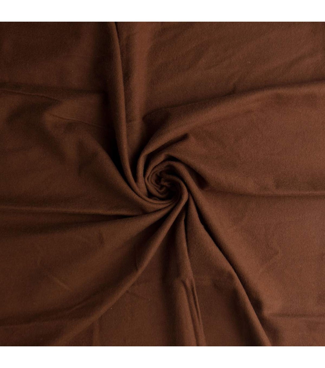 Chocolate Solid, FLANNEL Fabric by the Yard - Etsy