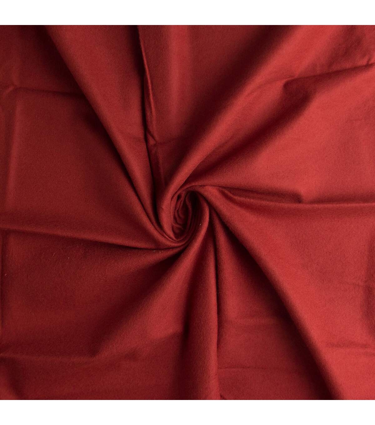 Biking Red Solid, FLANNEL Fabric by the Yard - Etsy