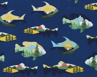 Fish Flannel - Etsy