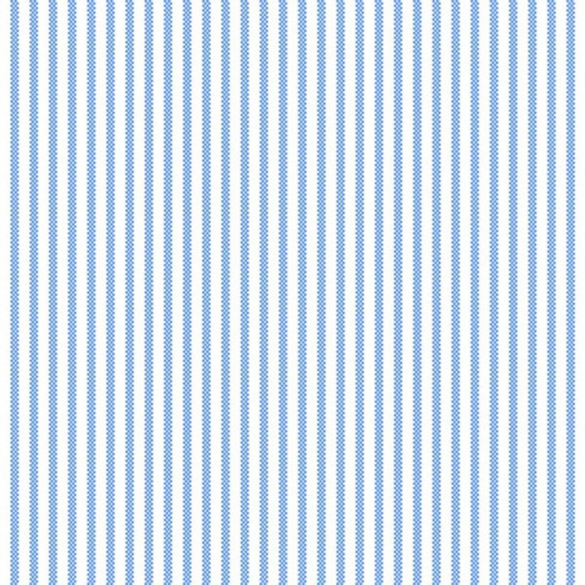 Stripes Blue FLANNEL Fabric by the Yard - Etsy