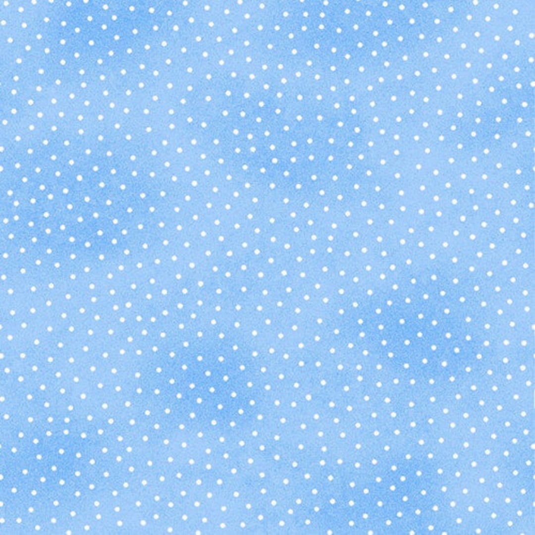 Tonal Small Dot Baby Blue, FLANNEL Fabric by the Yard - Etsy