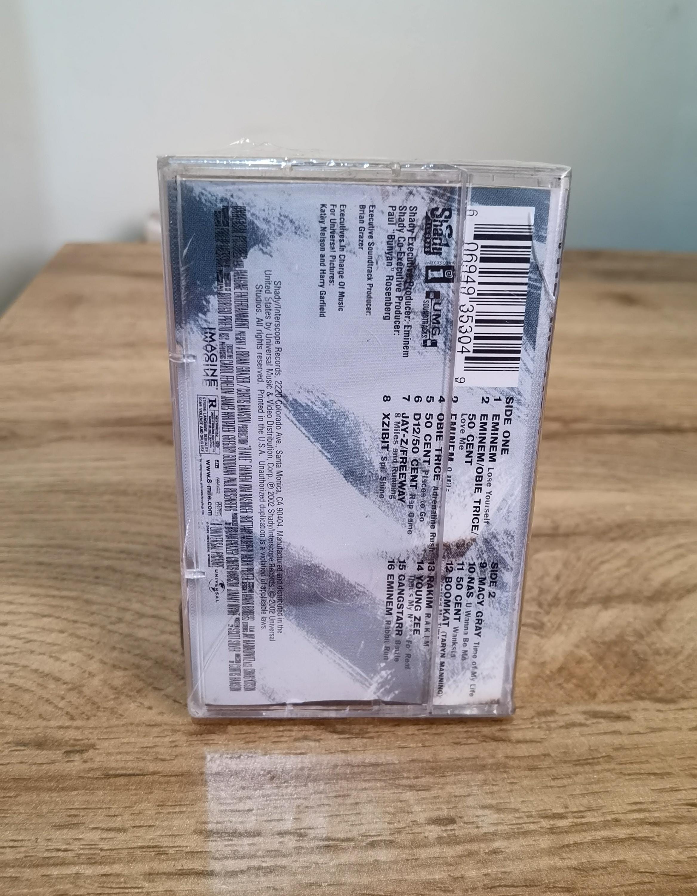 EMINEM OST 8 Mile Original Cassette Tape New Sealed - Etsy