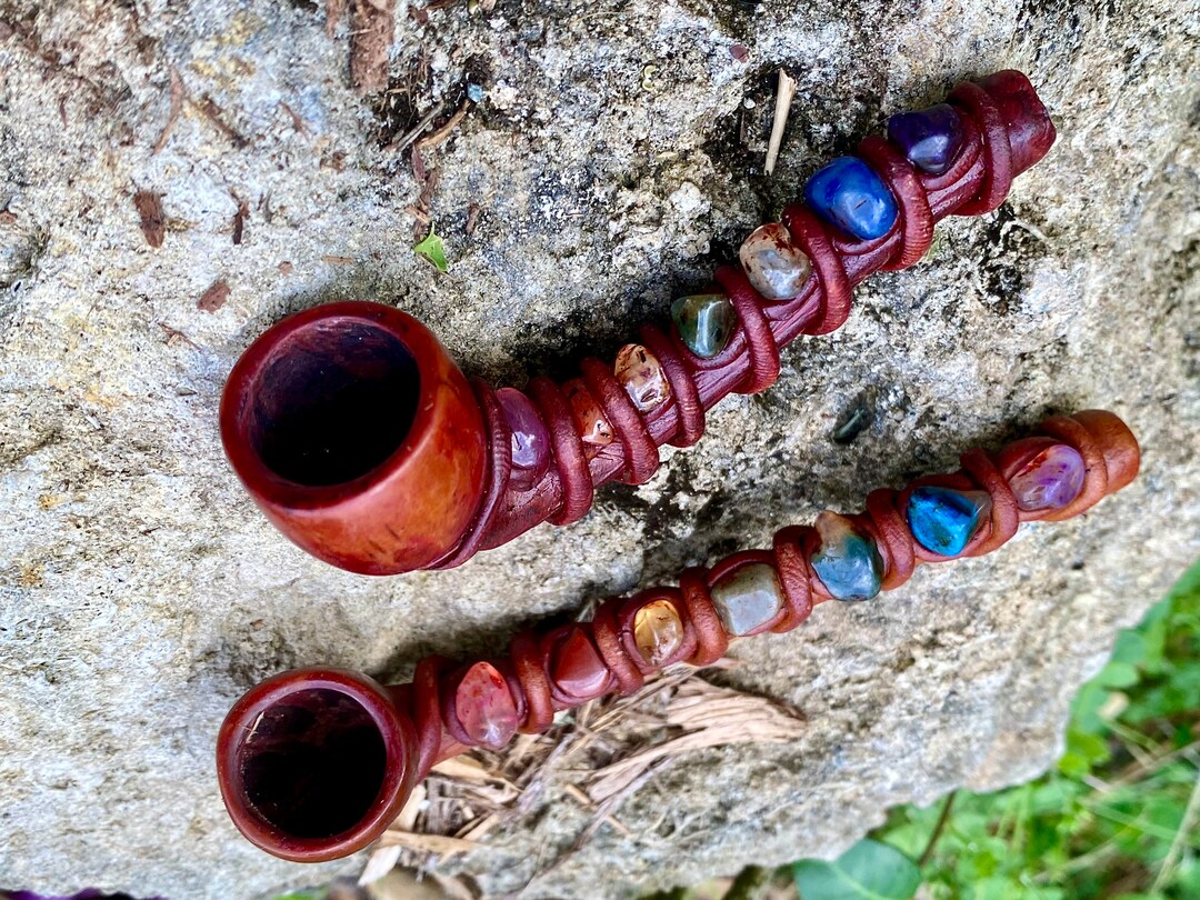 Chakra Pipe, Smoking Hand Pipe,handmade Spiritual Pipe,smokers Gift ...