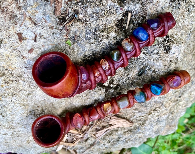 Chakra Pipe, Smoking Hand Pipe,handmade Spiritual Pipe,smokers Gift ...