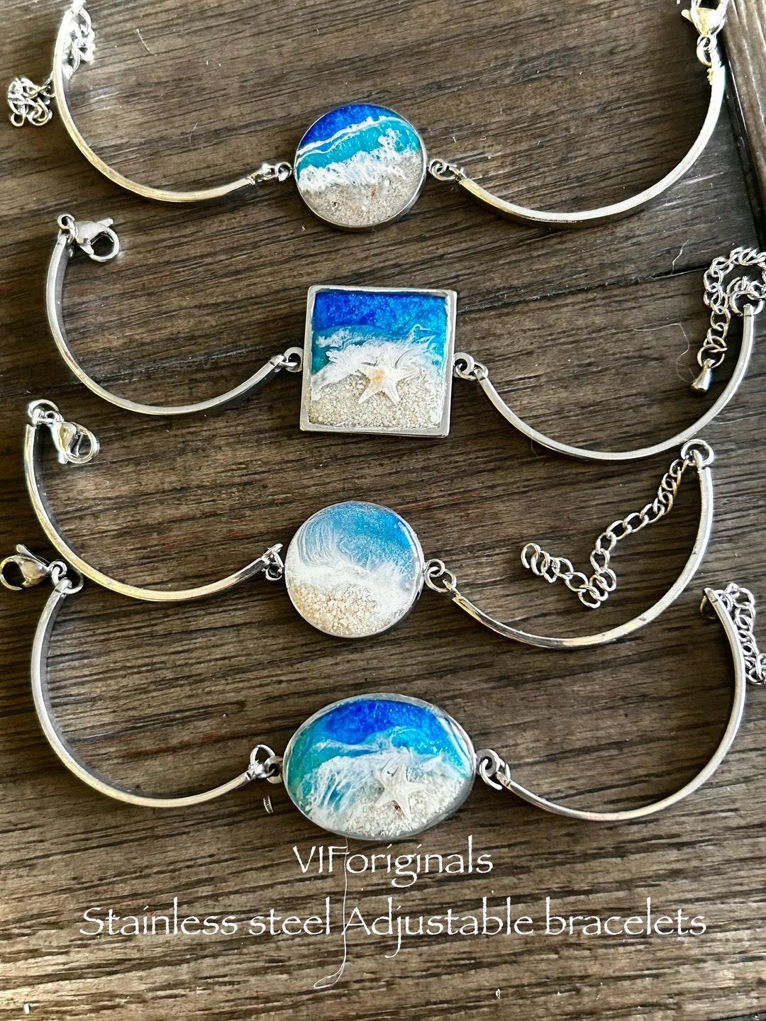 Bracelet Beach Sand-ocean Inspired Beach Sand-bracelets-beach Jewelry ...