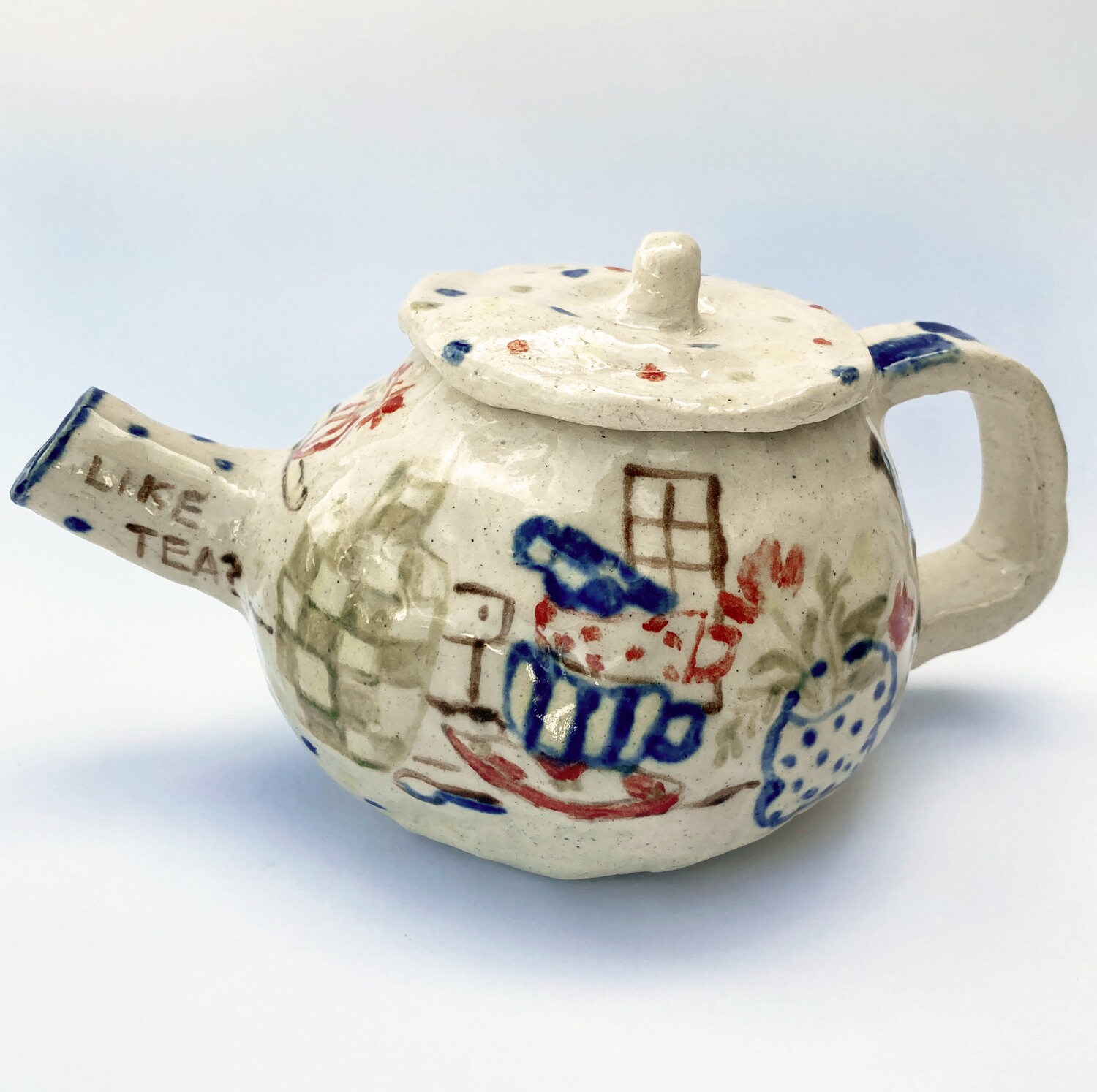 Whimsical Clay Teapots