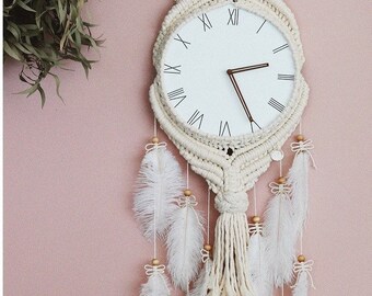 Rope Hanging Clock - Etsy