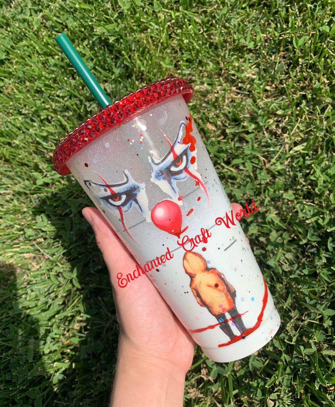 Clown Cold Cup- Reusable - Etsy