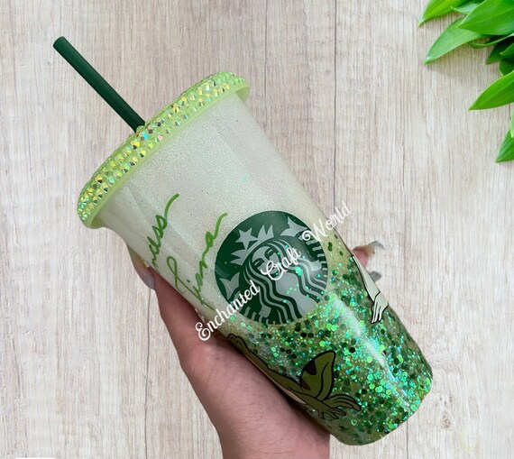 Belle Cinderella Tiana Aurora Disney Princess Starbucks Tumbler Ariel ...