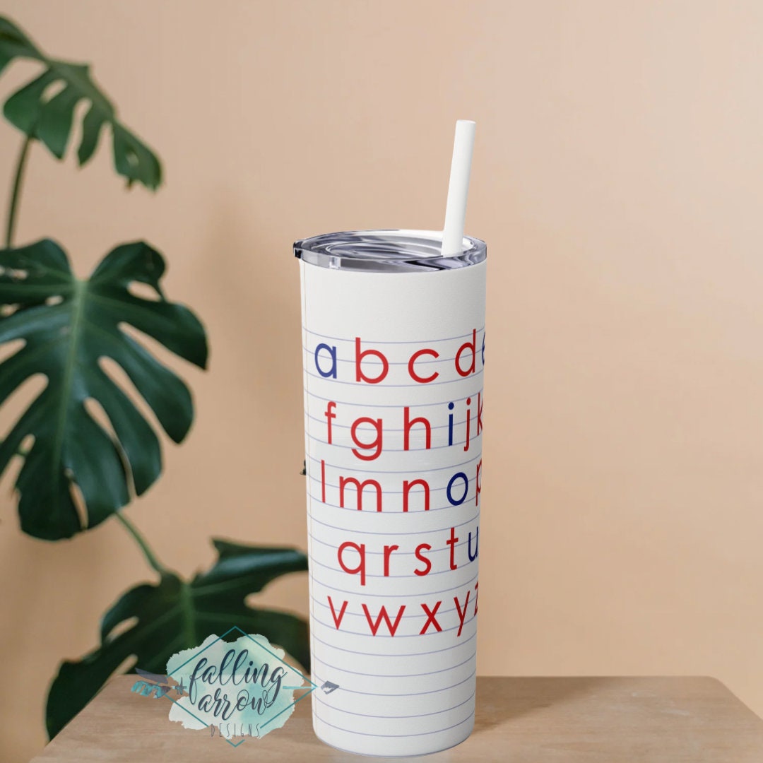 Montessori Alphabet Cup, Movable Alphabet ABC Montessori Teacher Maars ...