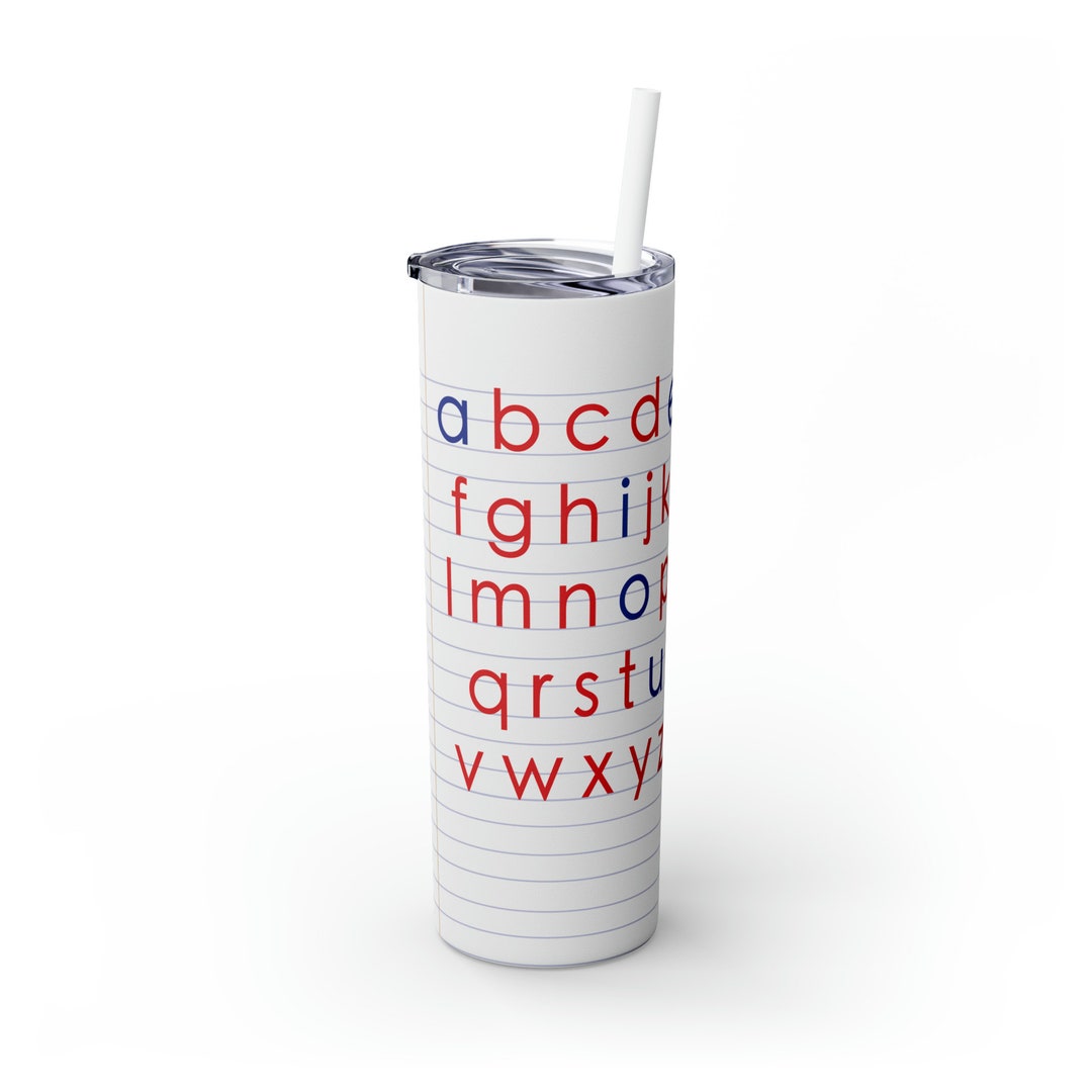 Montessori Alphabet Cup, Movable Alphabet ABC Montessori Teacher Maars ...