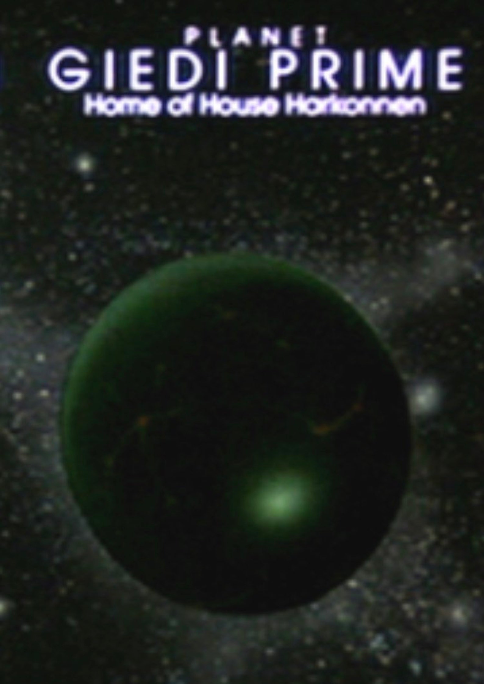 Giedi Prime (dune) - Planet With Moon - Etsy