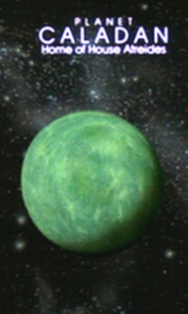 Caladan (dune) - Planet With Moon - Etsy