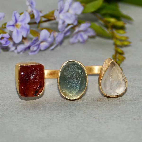 Three Finger Ring - Etsy