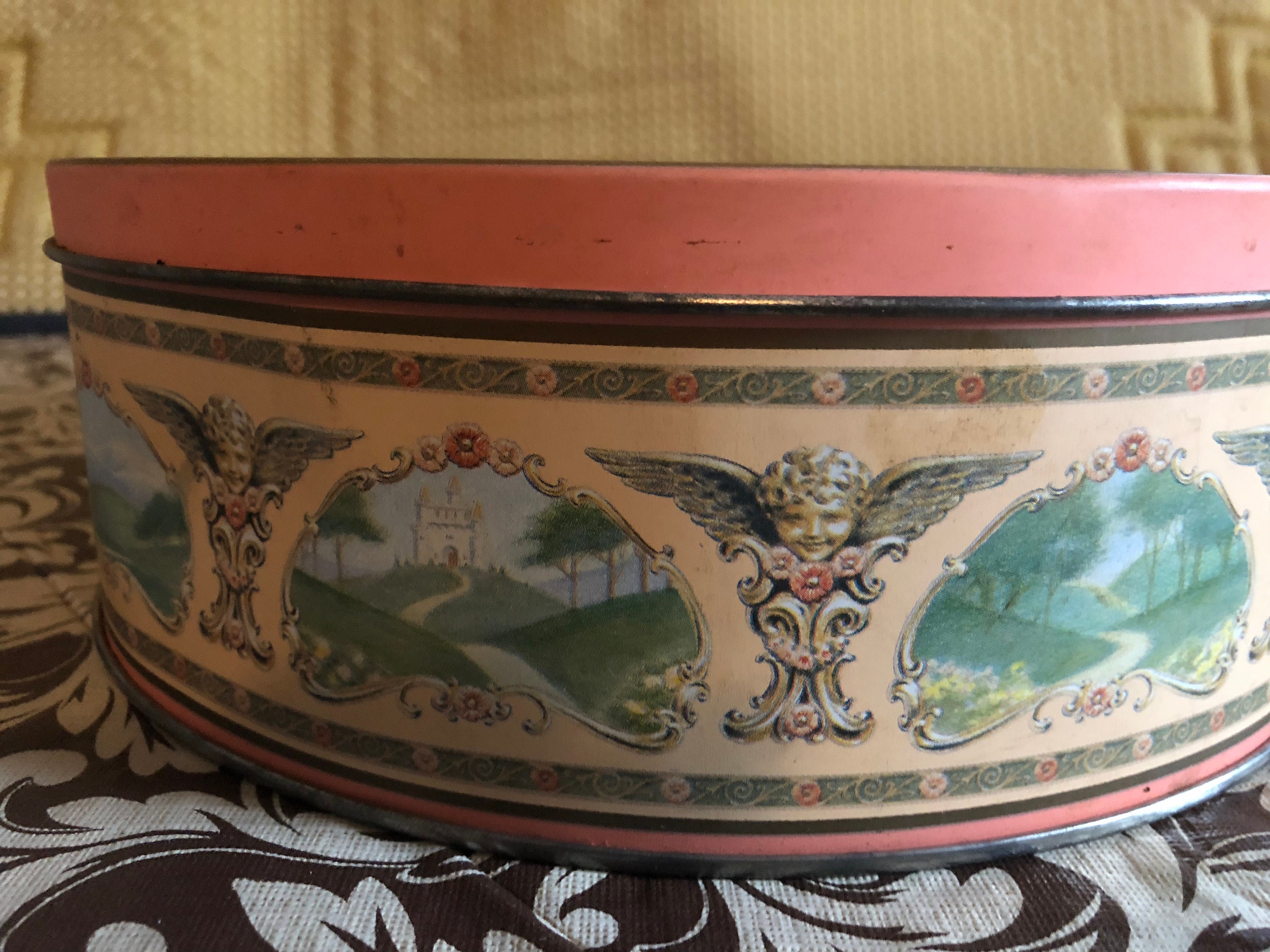 Vintage Storage Tin Can - Etsy
