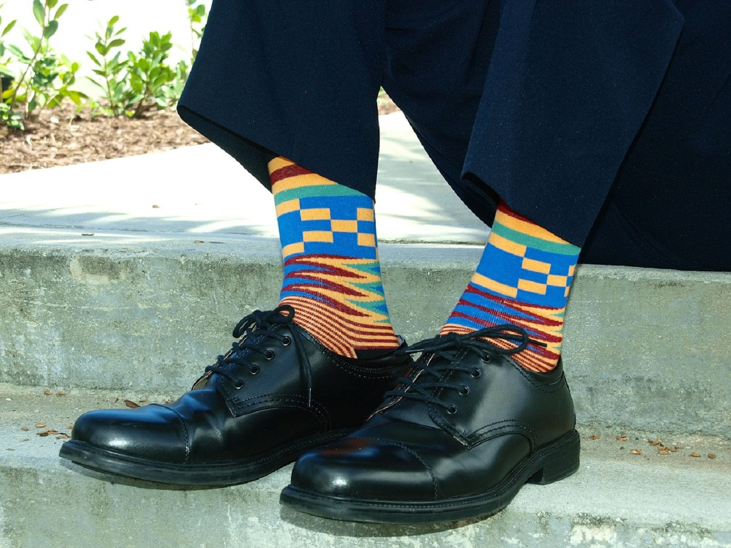 Dress Socks Kente Socks Colorful Socks - Etsy