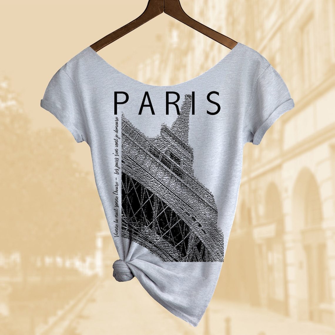 Camisa de París, Camisa de la Torre Eiffel, Camisa de los amantes de ...