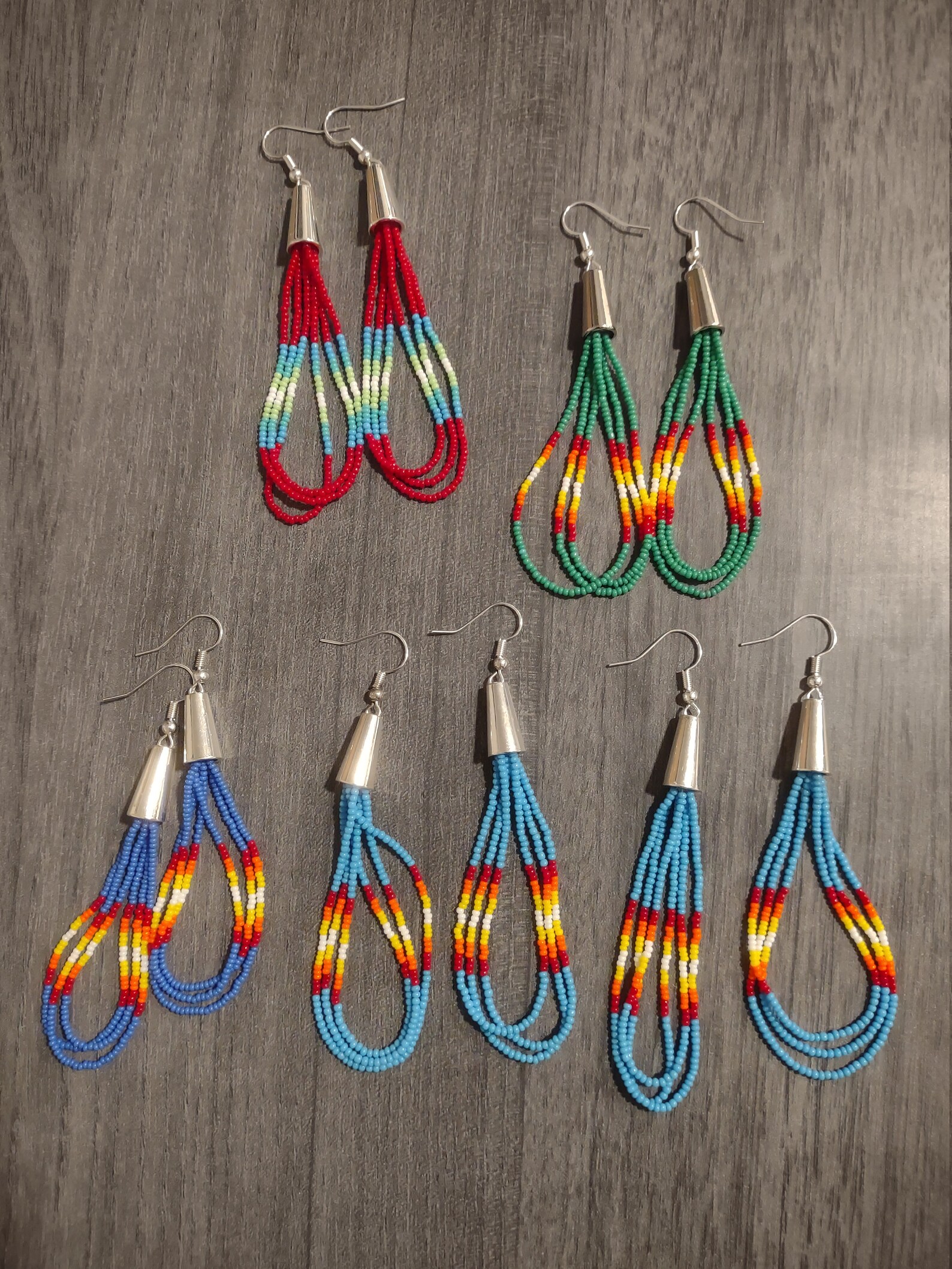 Custom 3 Loop Earrings - Etsy