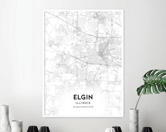 Elgin Il Wall Art | Etsy