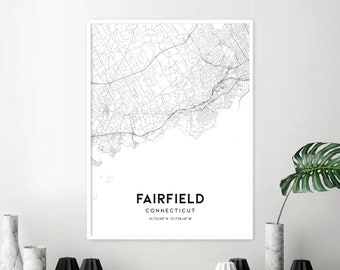 Fairfield Ct Poster - Etsy