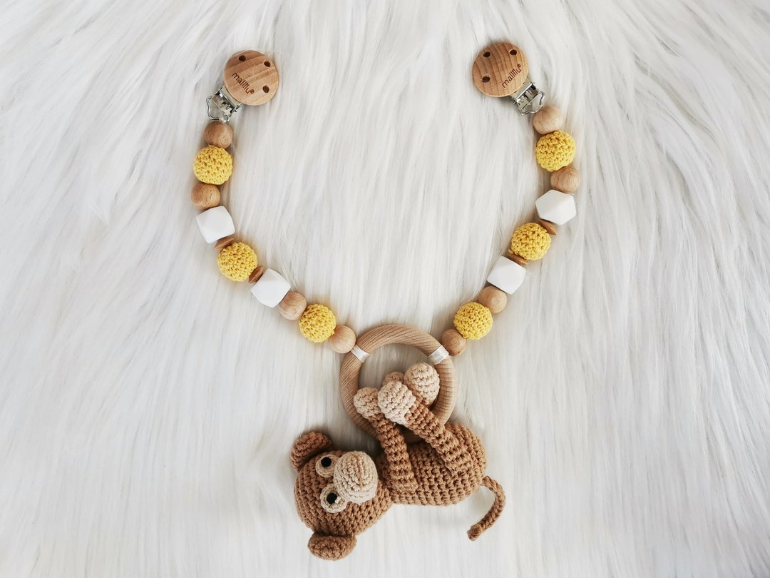 Mallilu® charlie Mustard Yellow Pram Chain - Etsy