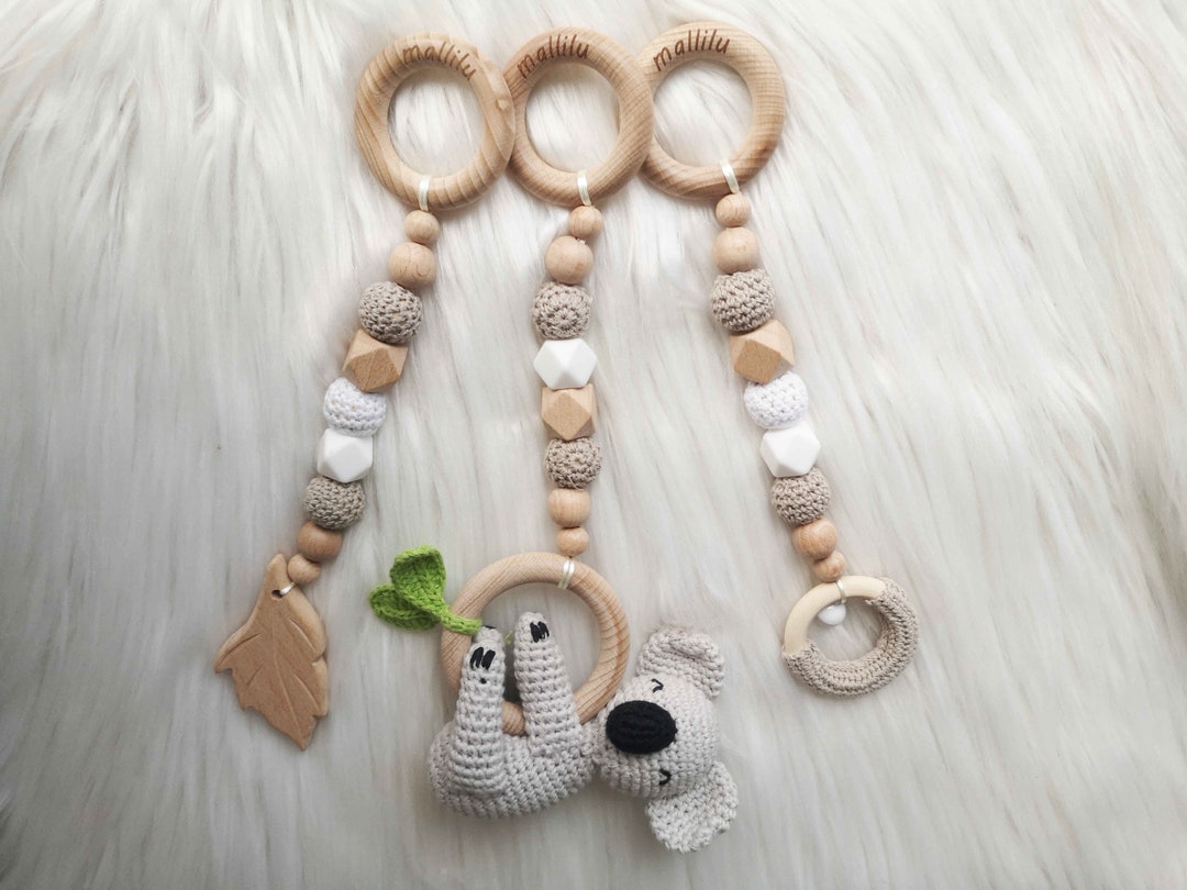 3 Play Arches / Trapeze Game Gym Pendant Koala, Toys Set of 3 for Baby ...