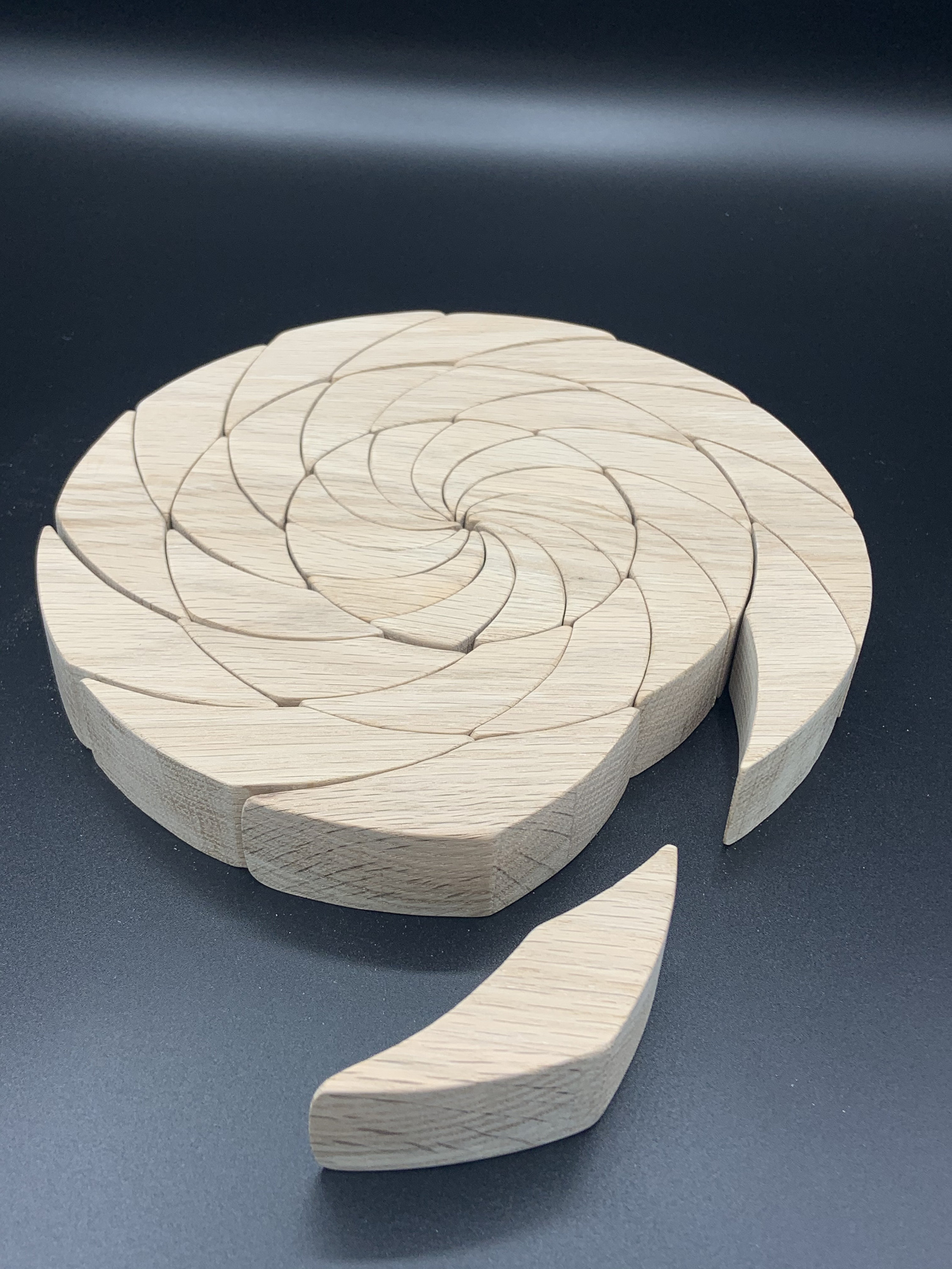 Wooden Spiral Blocks - Etsy