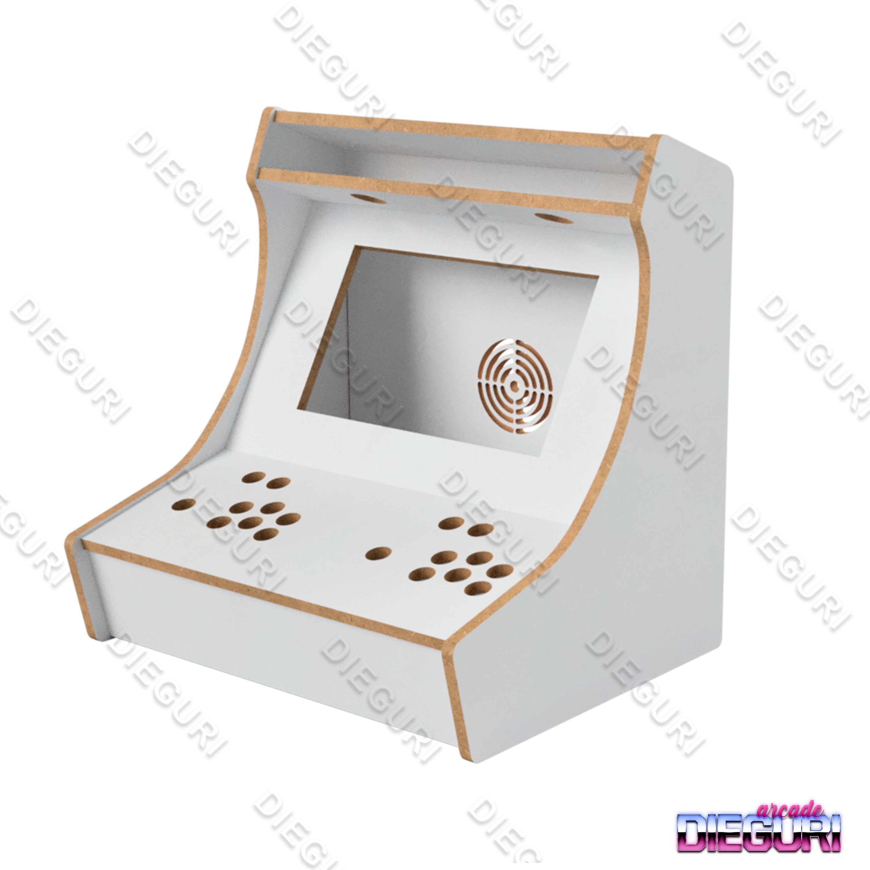 Arcade Bartop "go", DXF Plans for CNC Router, Arcade Machine CNC Cut - Etsy