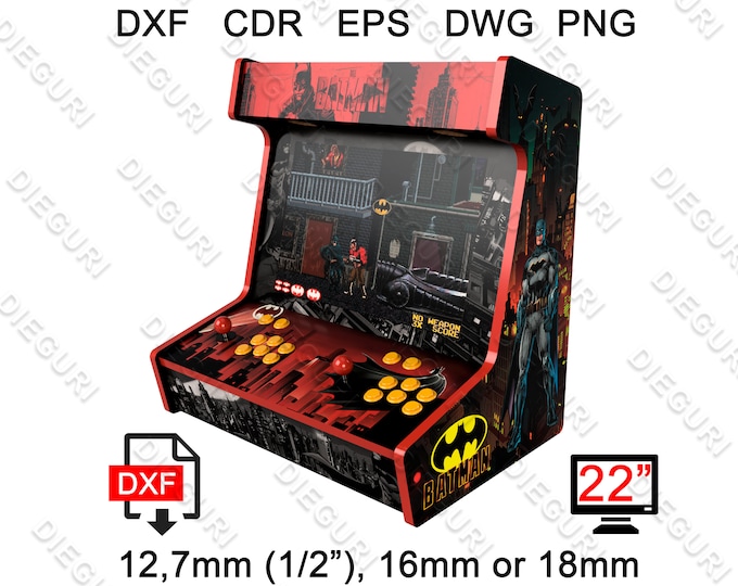 Bartop Arcade Cabinet Artwork Graphics Retrocade Theme - Etsy